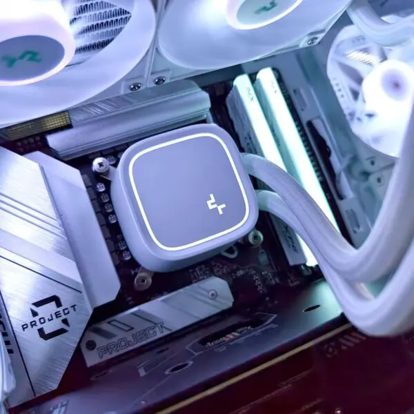 PC Gamer 4070 White Project Zero - Bulltech Store